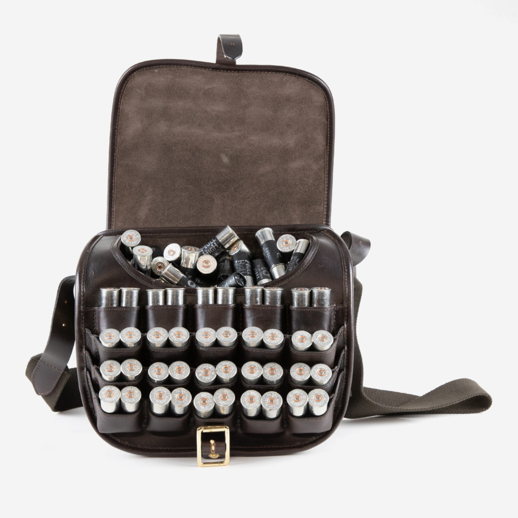 Devonshire Leather Cartridge Bag - Teales Sporting Goods